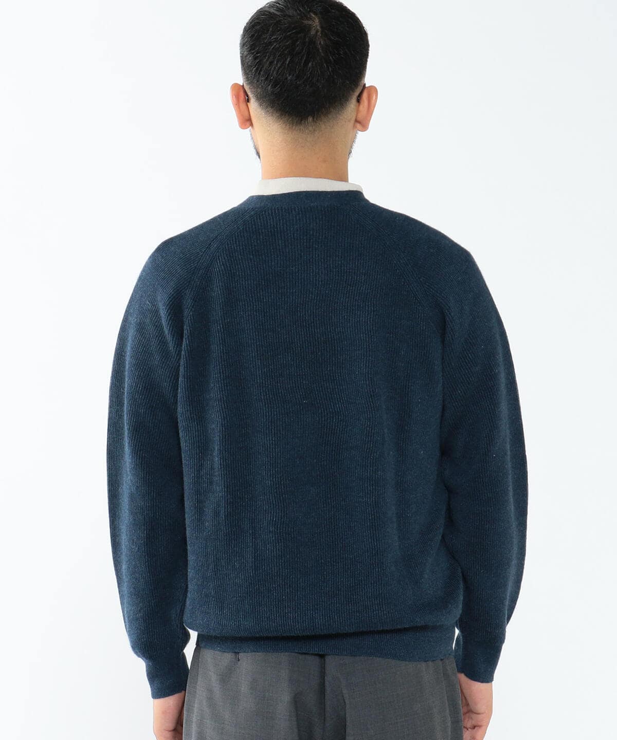 BEAMS PLUS（ビームス プラス）【別注】BATONER / LAMY V NECK CARDIGAN（トップス カーディガン）通販｜BEAMS
