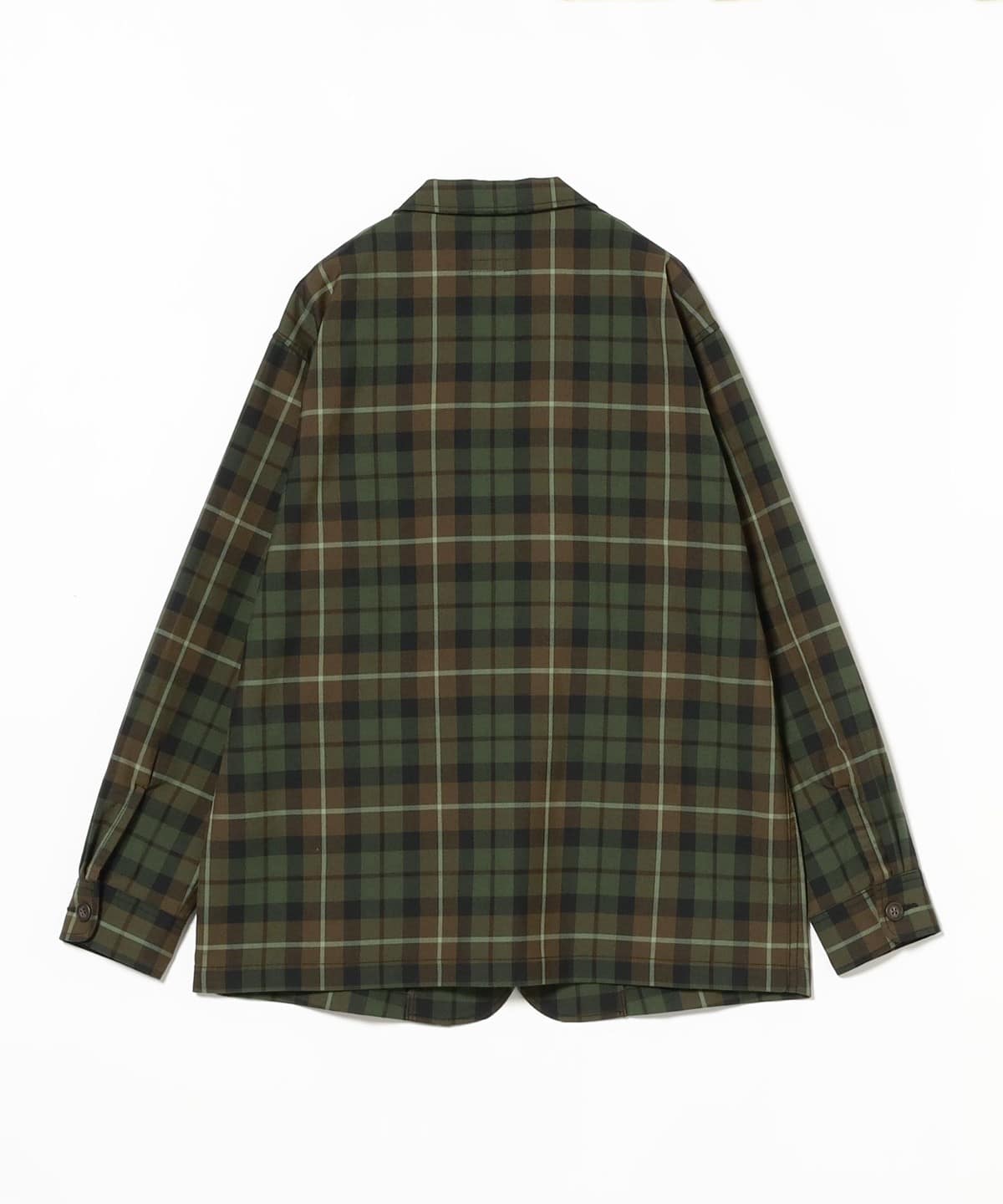 BEAMS PLUS（ビームス プラス）4B Cuffs Jacket TW Plaid（ジャケット カジュアルジャケット）通販｜BEAMS