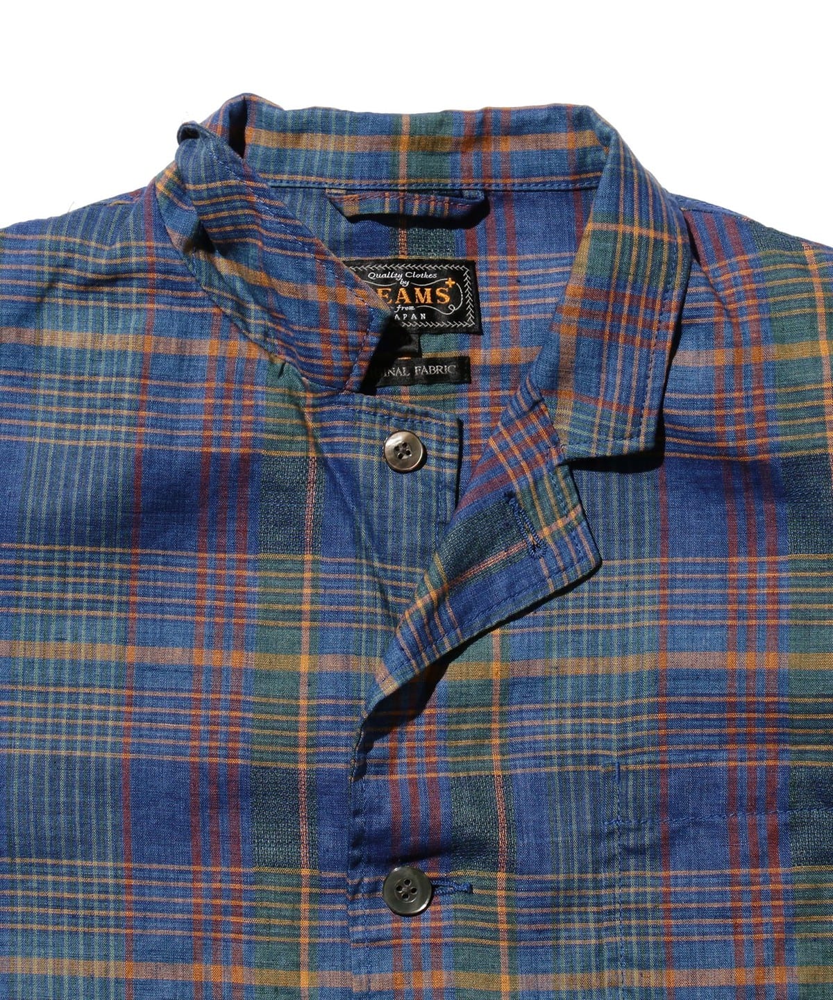 BEAMS PLUS（ビームス プラス）4B Cuffs Jacket Mesh Plaid（ジャケット カジュアルジャケット）通販｜BEAMS
