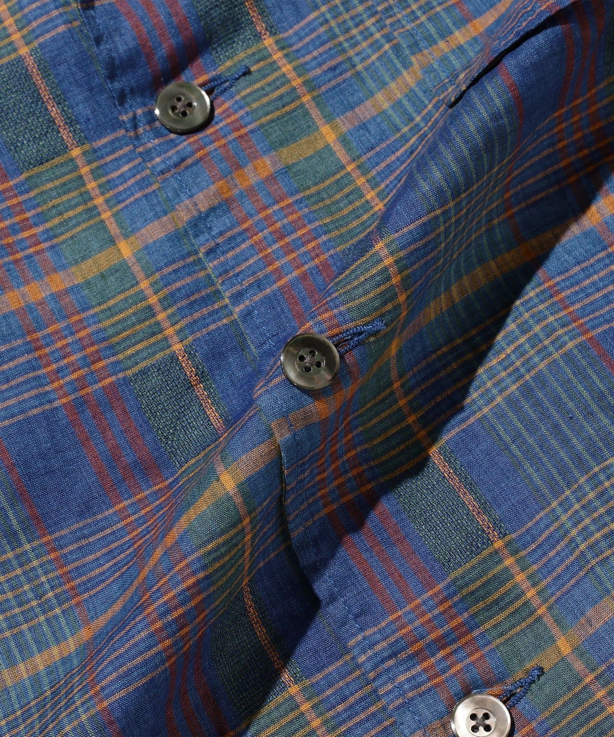 BEAMS PLUS（ビームス プラス）4B Cuffs Jacket Mesh Plaid（ジャケット カジュアルジャケット）通販｜BEAMS