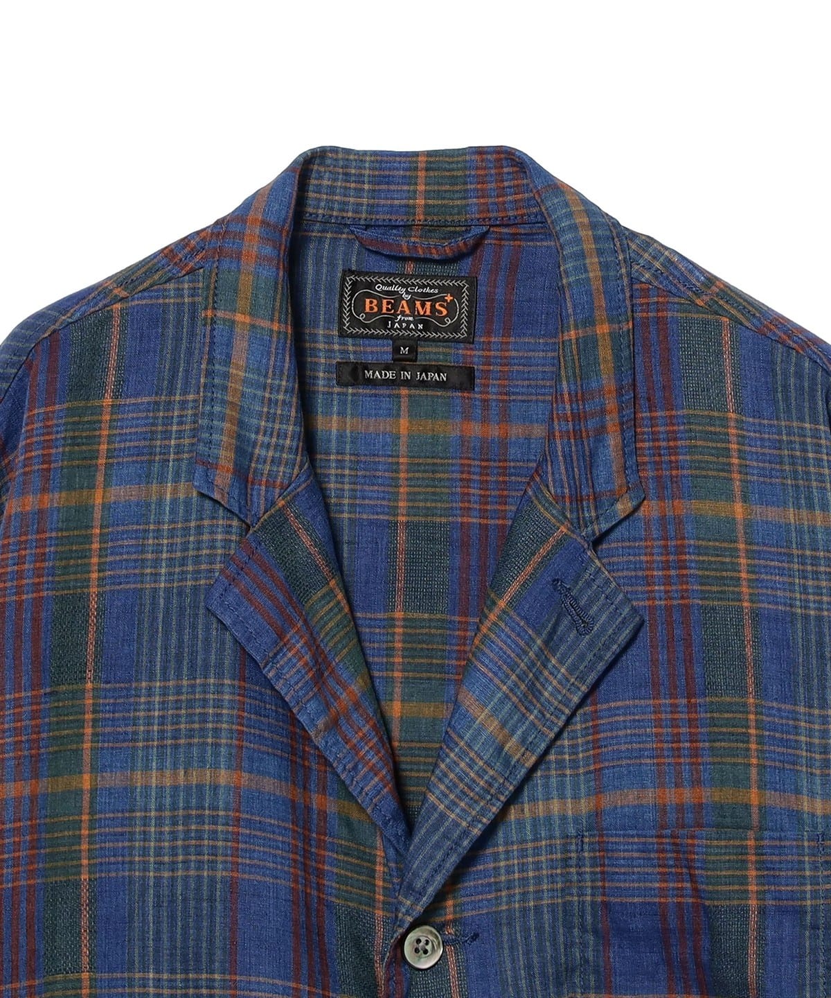 BEAMS PLUS（ビームス プラス）4B Cuffs Jacket Mesh Plaid（ジャケット カジュアルジャケット）通販｜BEAMS
