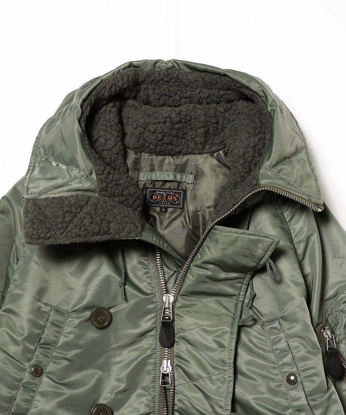 BEAMS PLUS（ビームス プラス）MIL Type N-3B Down（ブルゾン ミリタリージャケット）通販｜BEAMS