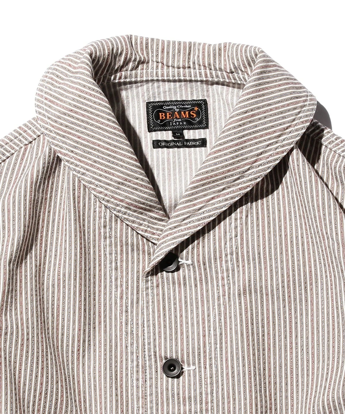 BEAMS PLUS（ビームス プラス）MIL Shawl Jacket Multi Color Hickory（ブルゾン ミリタリー ...