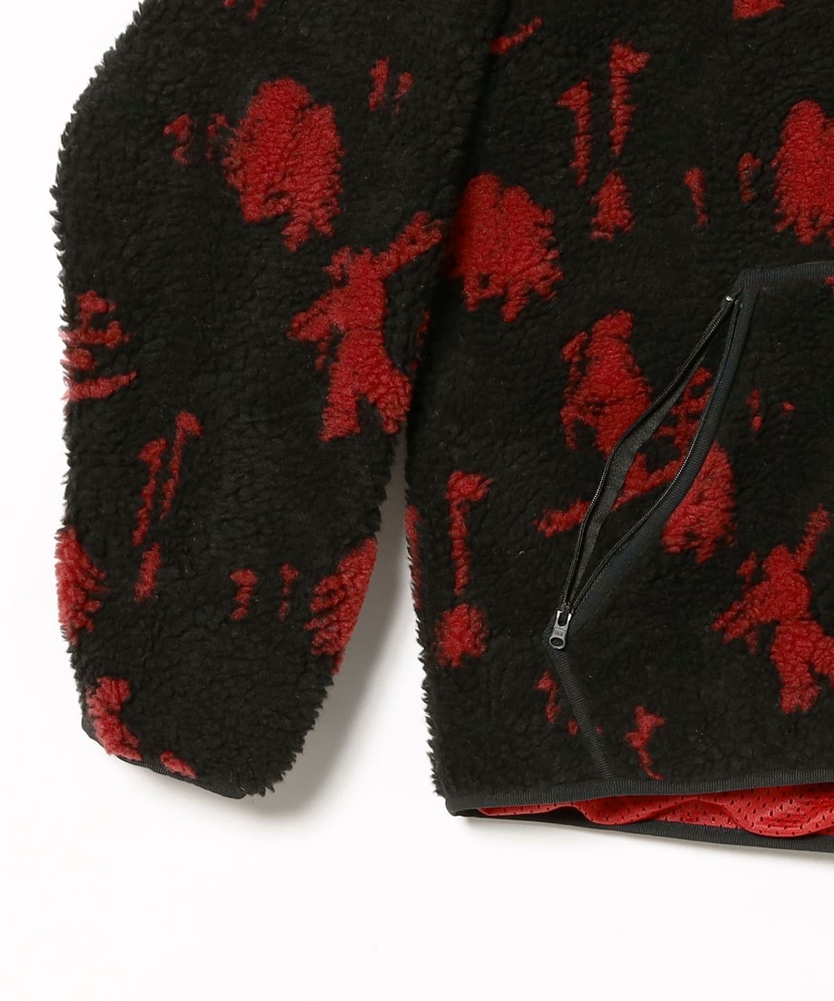 BEAMS PLUS（ビームス プラス）【10/23再値下げ】MIL Jersey Jacquard Boa（ブルゾン ブルゾン）通販｜BEAMS