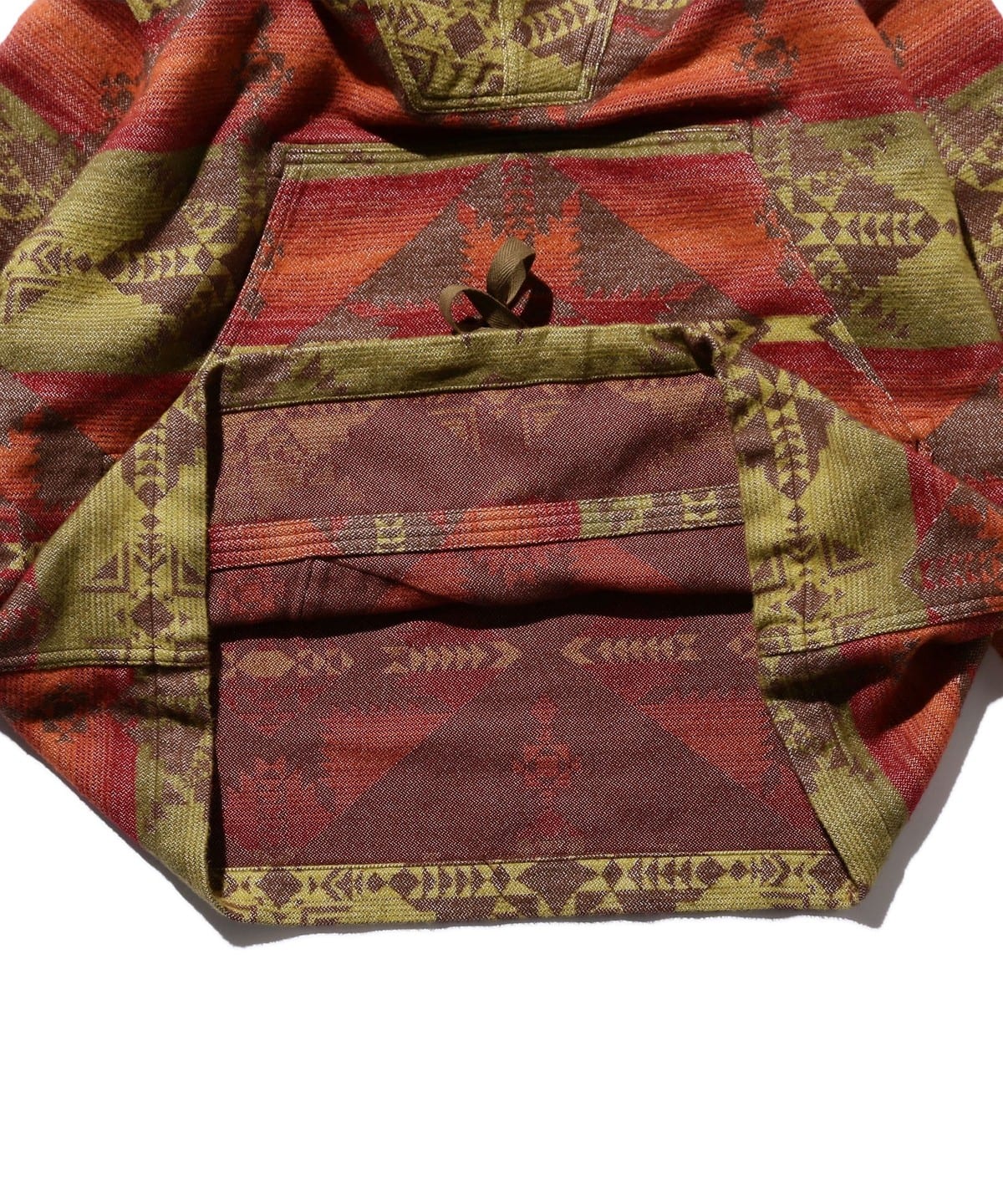 BEAMS PLUS（ビームス プラス）MIL Smock Cotton Blanket Jacquard Shaggy（ブルゾン ミリタリー ...