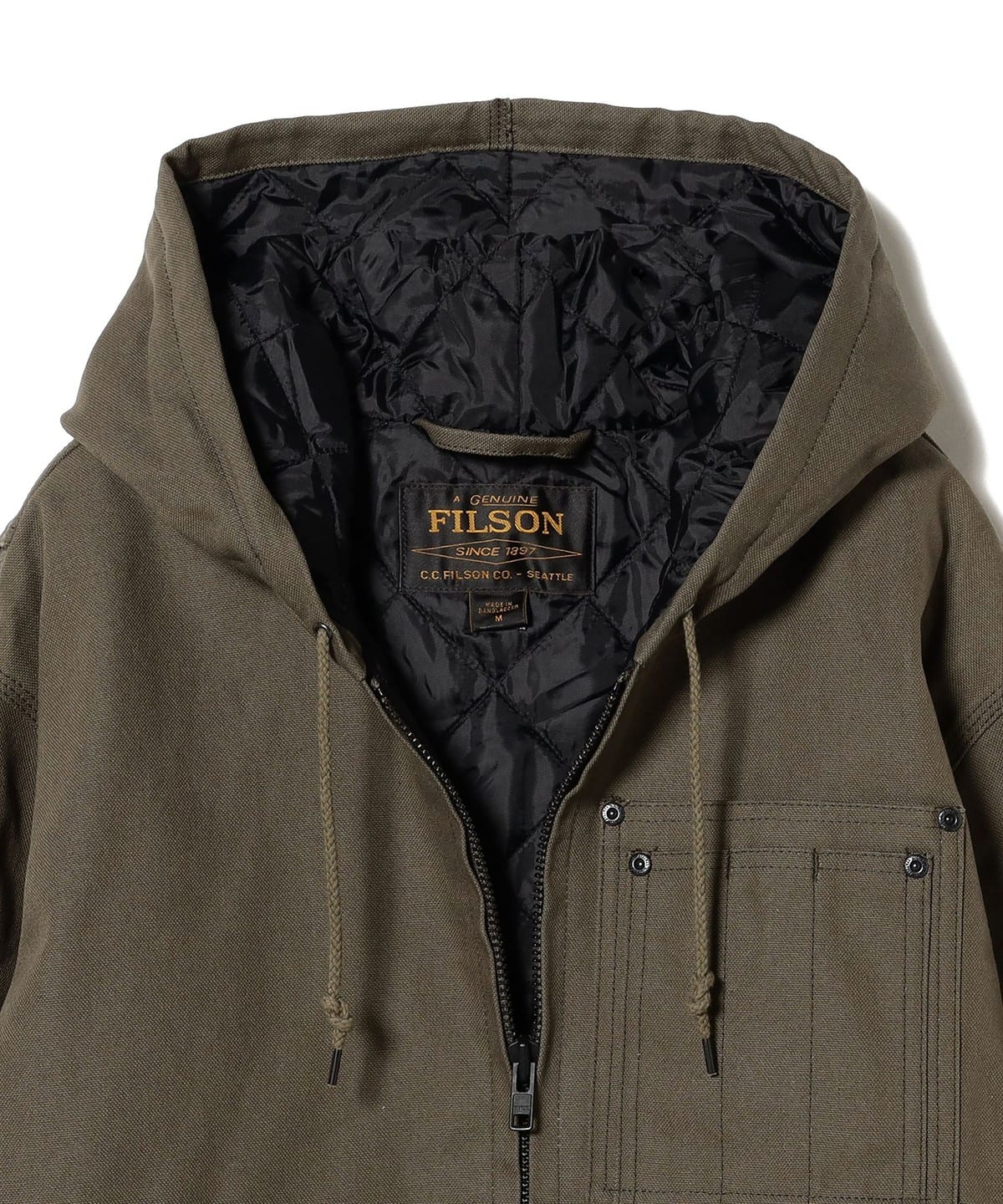 BEAMS PLUS（ビームス プラス）FILSON / WORKSMITH INSULATED BOMBER JACKET（ジャケット ...