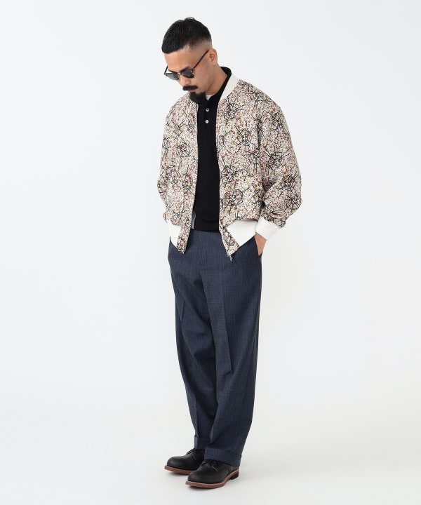 BEAMS PLUS（ビームス プラス）IVY Wide Dobby Hairline（パンツ カジュアルパンツ）通販｜BEAMS