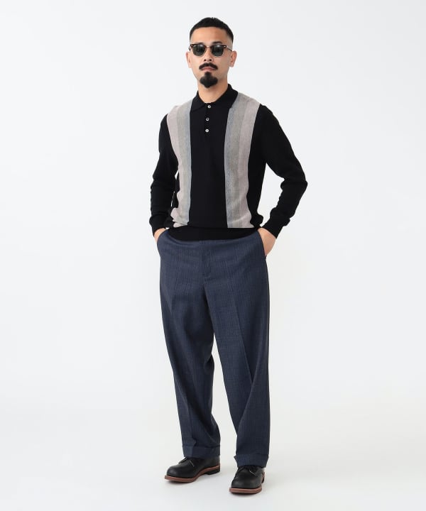 BEAMS PLUS（ビームス プラス）IVY Wide Dobby Hairline（パンツ カジュアルパンツ）通販｜BEAMS