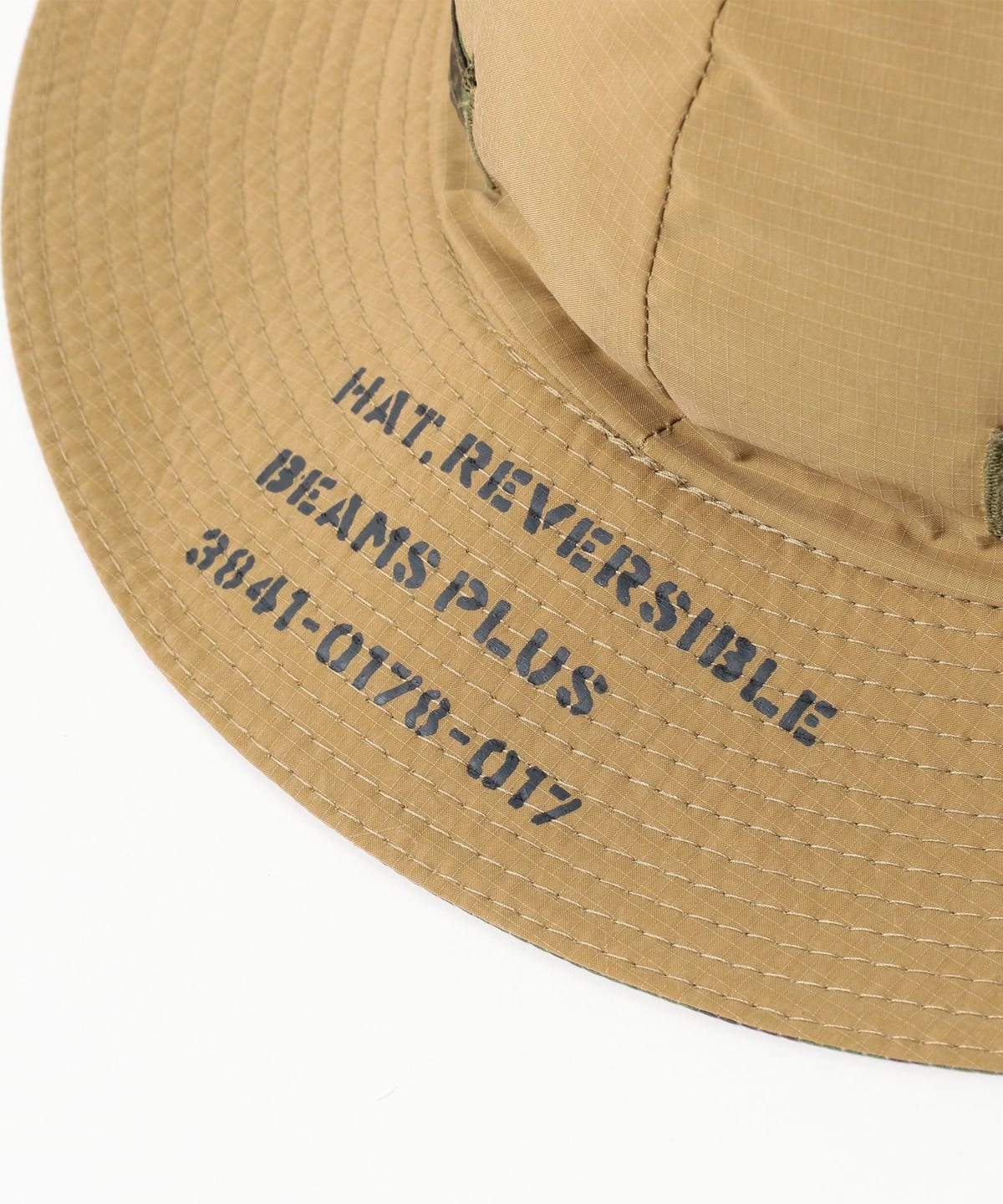 BEAMS PLUS（ビームス プラス）MIL Rev Sun Hat Nylon Camo Print（帽子 ハット）通販｜BEAMS