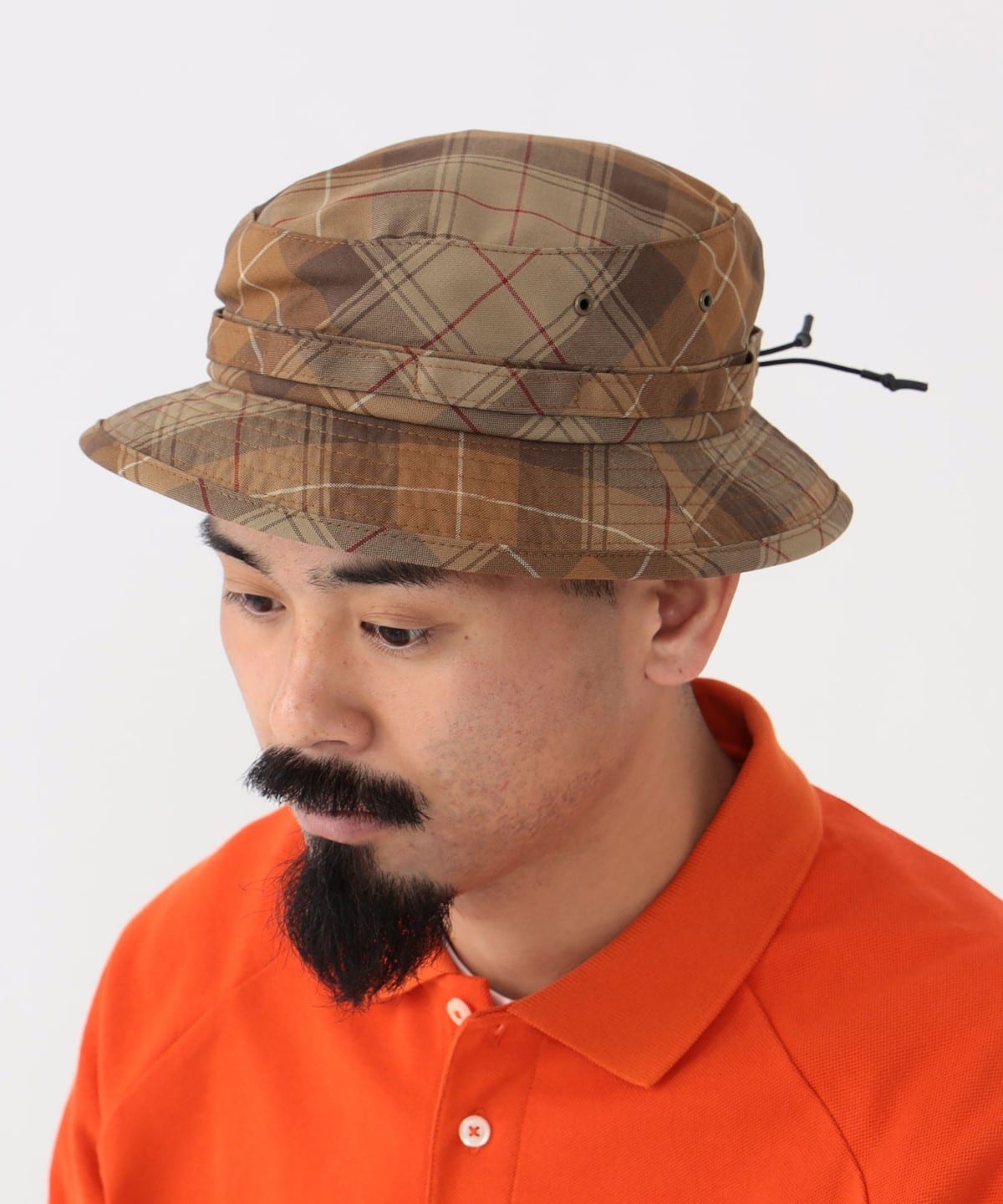 BEAMS PLUS（ビームス プラス）Jungle Hat TW Plaid（帽子 ハット）通販｜BEAMS