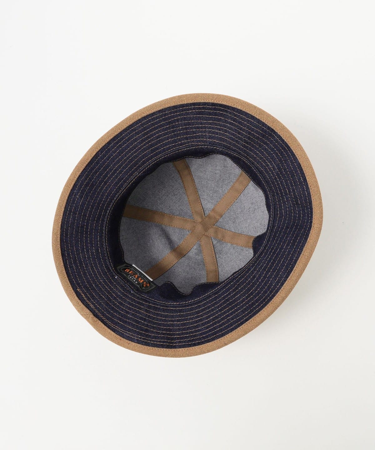 BEAMS PLUS（ビームス プラス）MIL Hat Denim on Leather Powder（帽子 ハット）通販｜BEAMS