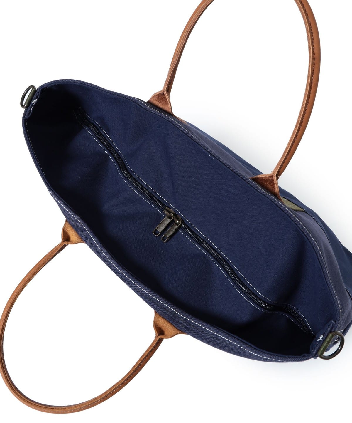 BEAMS PLUS L.L.Bean x BEAMS PLUS / 【別注】Deep Bottom Leather Handle Zip ...