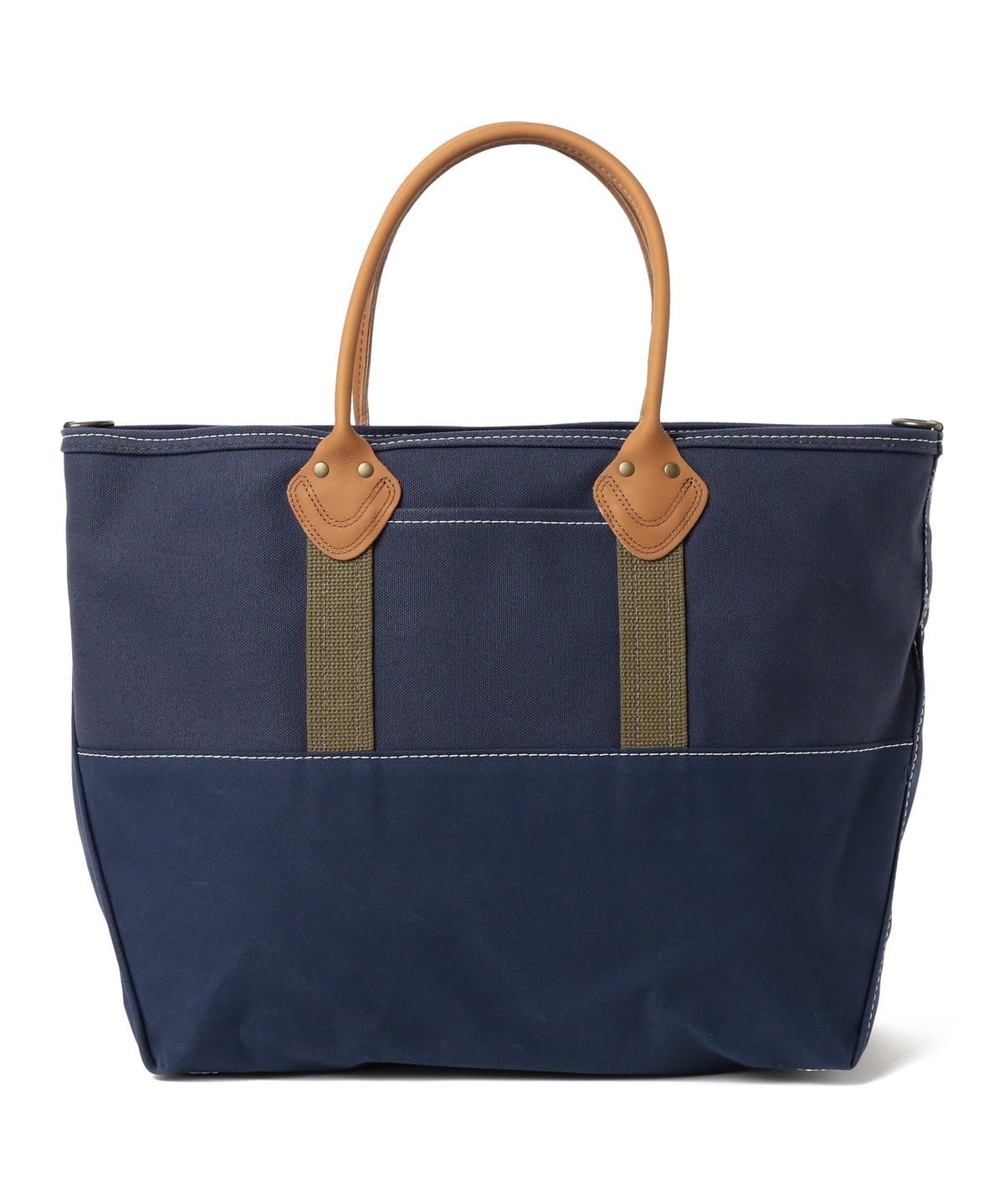 BEAMS PLUS L.L.Bean x BEAMS PLUS / 【別注】Deep Bottom Leather Handle Zip ...