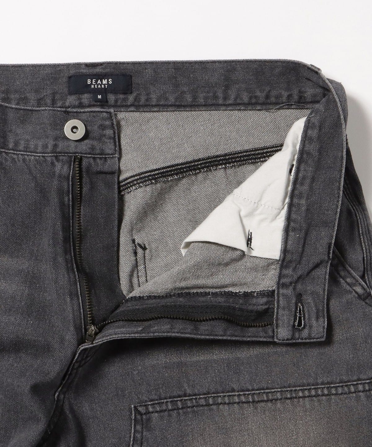 BEAMS HEART（ビームス ハート）ワイド ストレート ダブルニー カラー デニム（パンツ デニムパンツ）通販｜BEAMS