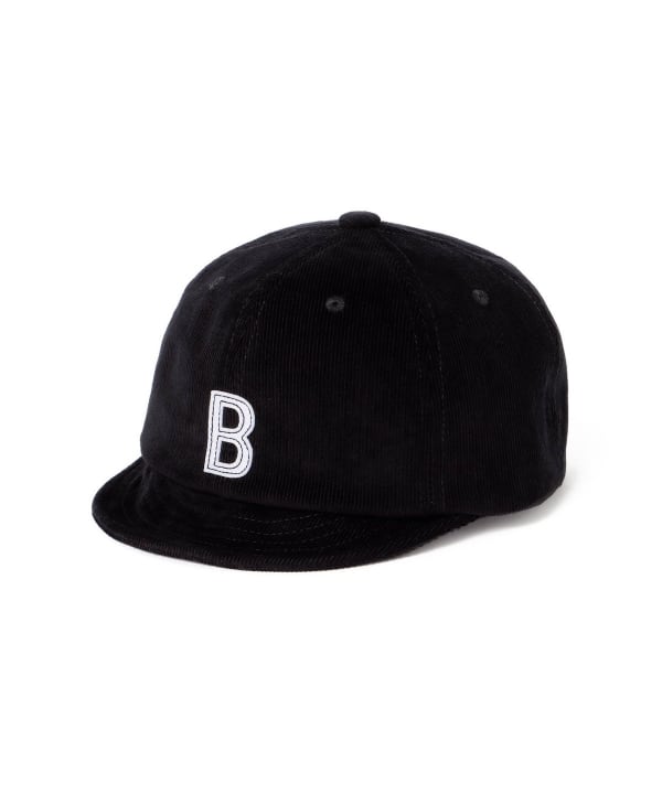 BEAMS HEART BEAMS HEART BEAMS HEART / B logo corduroy short visor cap ...