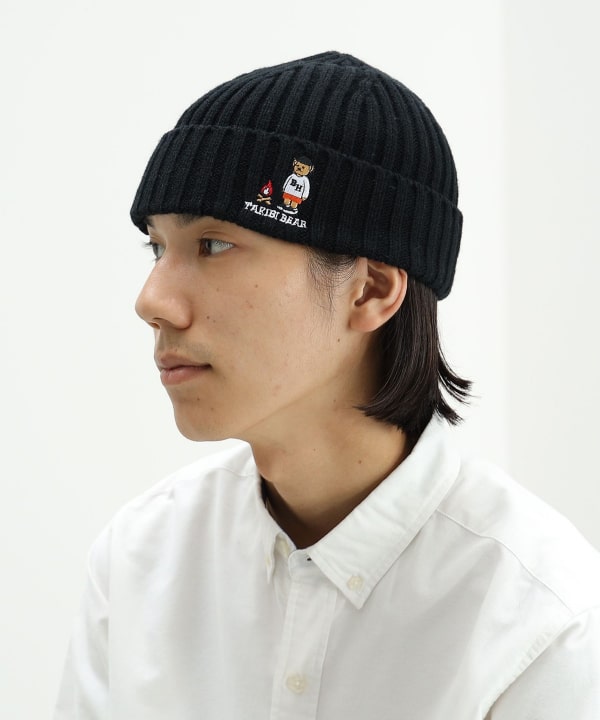 BEAMS HEART Takibi Bear BEAMS HEART Cap (Hat, Knit Cap) for sale | BEAMS
