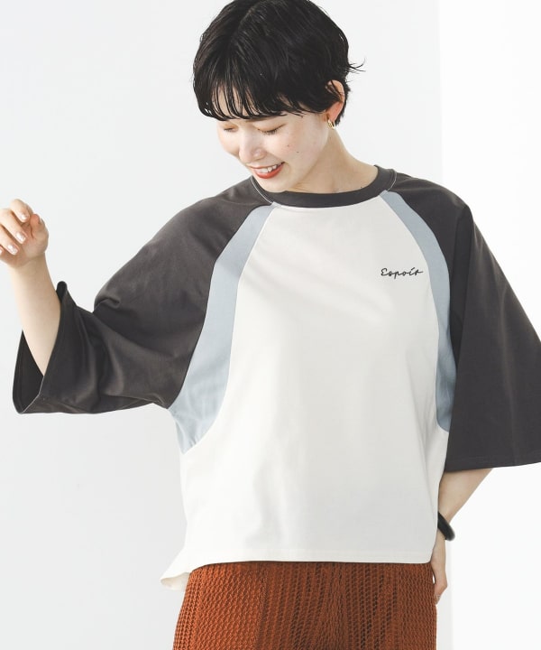 BEAMS HEART BEAMS HEART BEAMS HEART color scheme embroidered pullover ...
