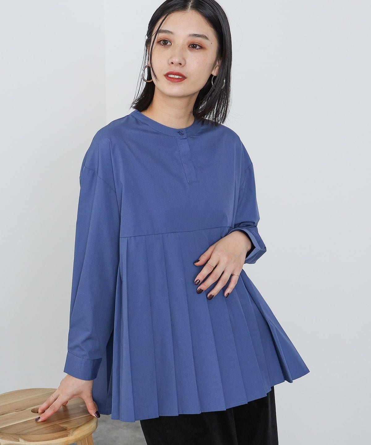 BEAMS HEART BEAMS HEART / 女裝 拼接 打褶 上衣（襯衫・罩衫 女士襯衫・套衫）網購｜BEAMS