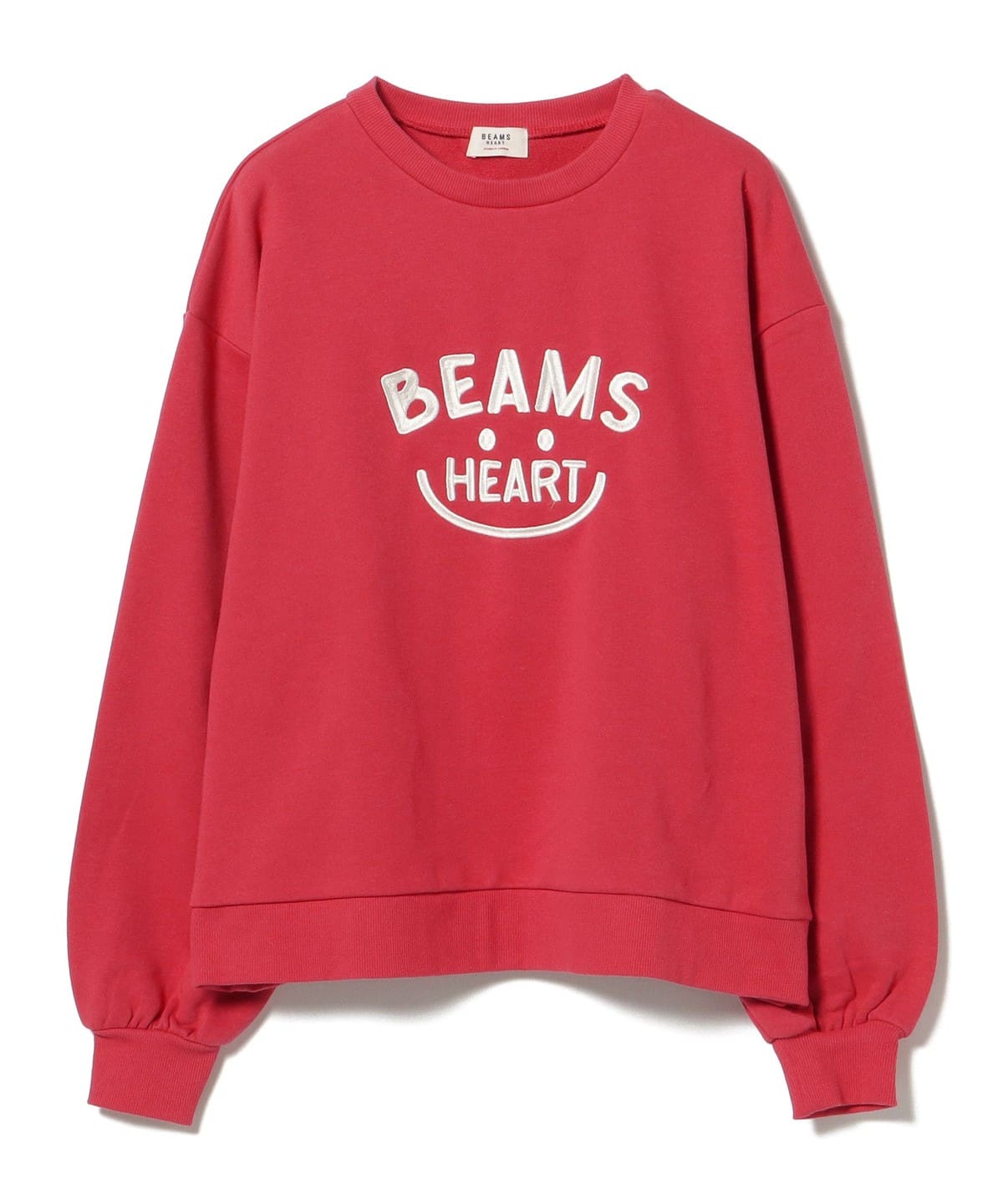 BEAMS HEART（ビームス ハート）スマイル刺繍 クルースウェット（トップス スウェット）通販｜BEAMS