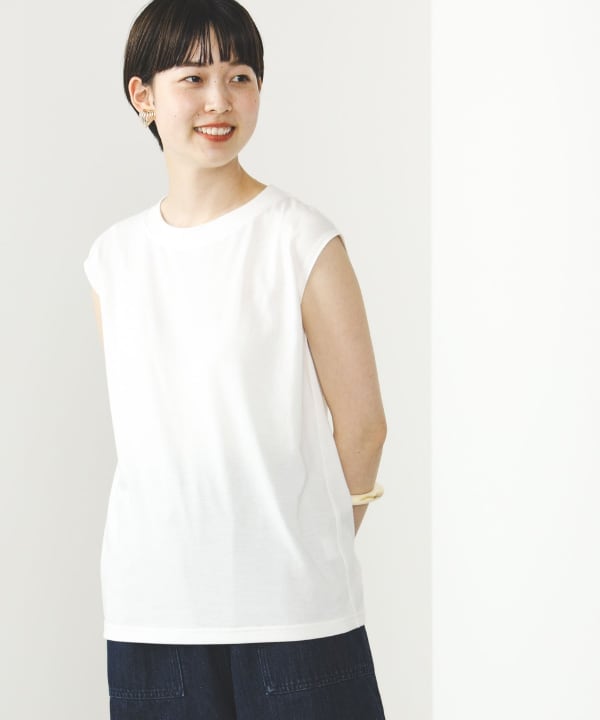 BEAMS HEART(ビームス ハート)サッカーサテン キャミ BEAMS HEART(ビームス ハート)サッカーサテン キャミ