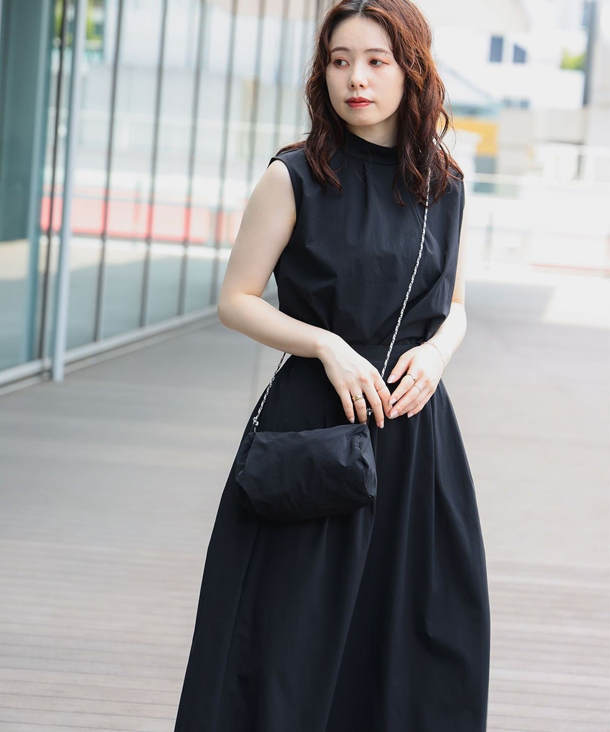 BEAMS HEART (BEAMS HEART) Set-up dress x bag (set item) (Dress Dress ...