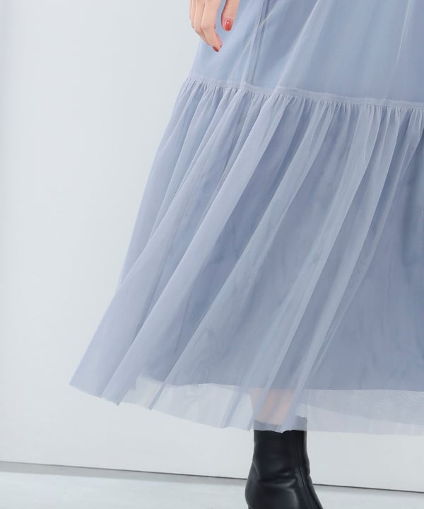 BEAMS HEART BEAMS HEART New price reduction on 4/24] Sheer tiered dress ...