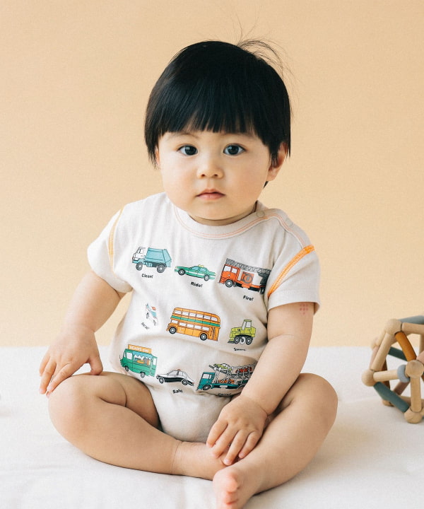 BEAMS mini（ビームス ミニ）【8/14再値下げ】【WEB限定】ベビー ワーキングカー ロンパース 2025SS（70～80cm）（マタニティ・ベビー ロンパース）通販｜BEAMS