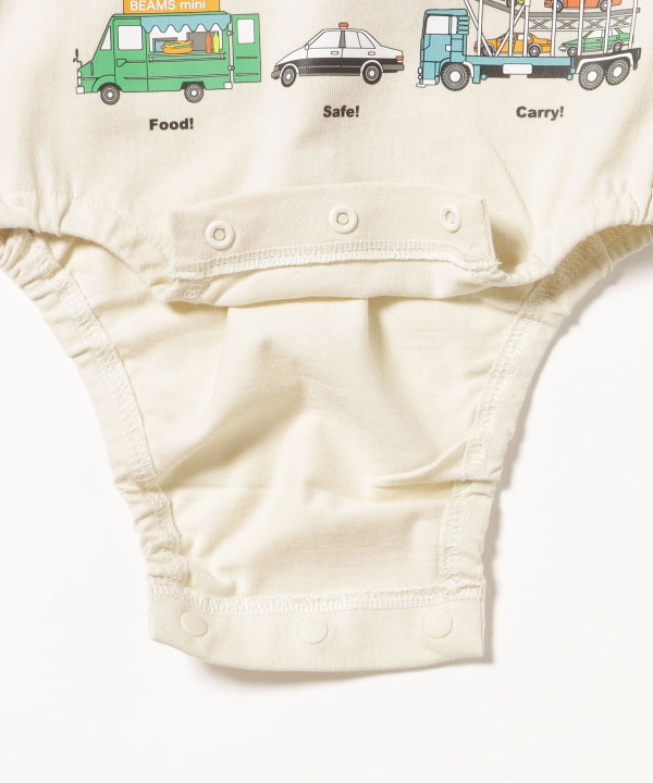 BEAMS mini（ビームス ミニ）【8/14再値下げ】【WEB限定】ベビー ワーキングカー ロンパース 2025SS（70～80cm）（マタニティ・ベビー ロンパース）通販｜BEAMS