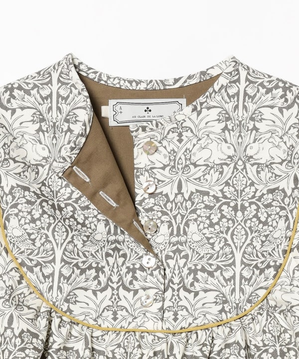 Kodomo BEAMS (Kodomo BEAMS) Au Clair De La Lune / Rabbit pattern dress ...