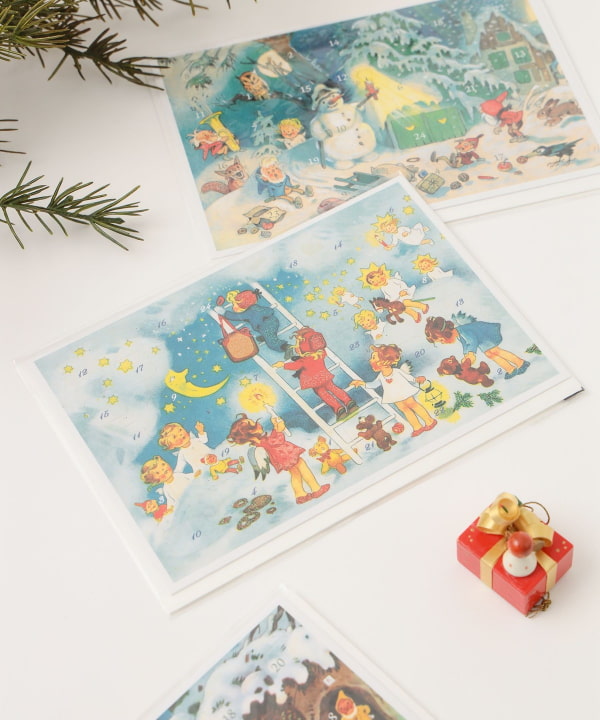 こども ビームス（こども ビームス）Korsch Verlag / クリスマス アドベントカレンダー カード（雑貨・ホビー ステーショナリー）通販｜BEAMS