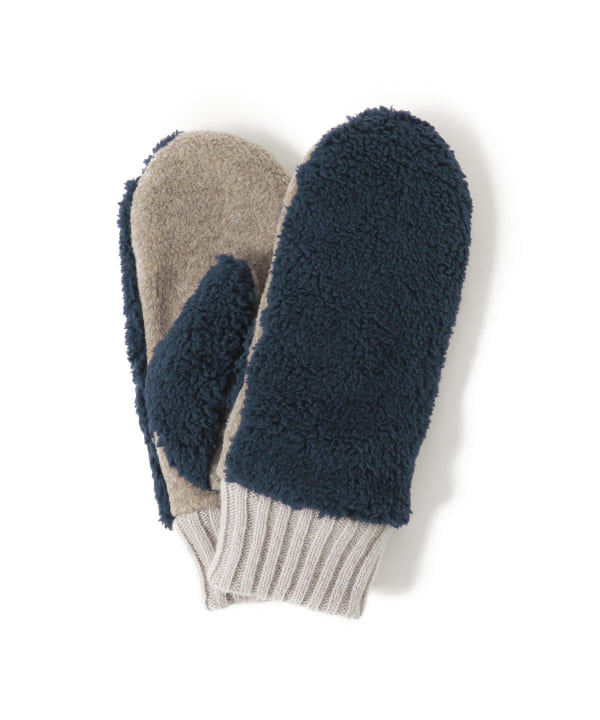 BEAMS JAPAN BEAMS JAPAN tet. / Boa mittens Women (fashion goods gloves ...