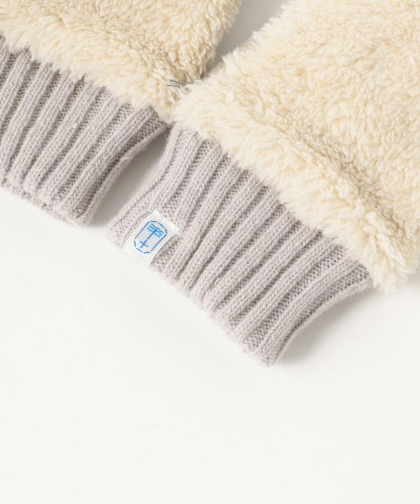 BEAMS JAPAN BEAMS JAPAN tet. / Boa mittens Women (fashion goods gloves ...