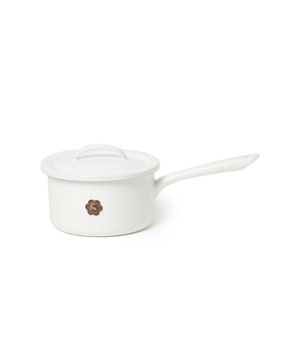 BEAMS JAPAN BEAMS JAPAN Rabbit Seal / Enamel Saucepan 16cm (Tableware ...