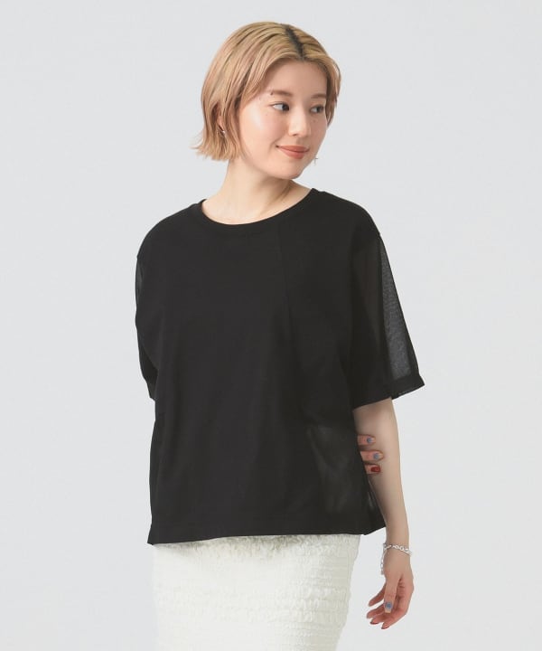 Ray BEAMS Ray BEAMS Cut-and-Sew T-Shirt (T-Shirts, Cut-and Ray BEAMS Ray BEAMS Cut-and-Sew T-Shirt (T-Shirts, Cut-and