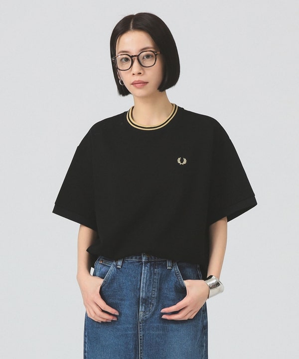 Ray BEAMS（レイ ビームス）【別注】FRED PERRY / Reluxed Pique T-shirt（Tシャツ・カットソー その他 ...