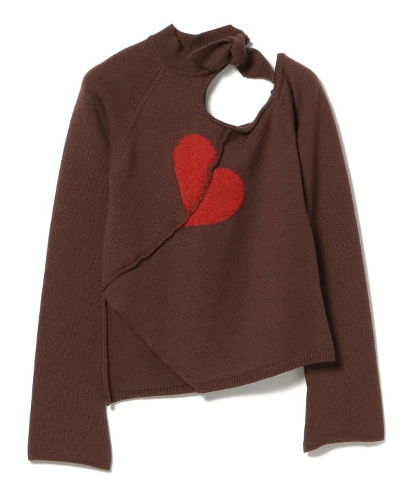 Ray BEAMS（レイ ビームス）MARCO RAMBALDI / Heart Sweater（トップス ニット・セーター）通販｜BEAMS