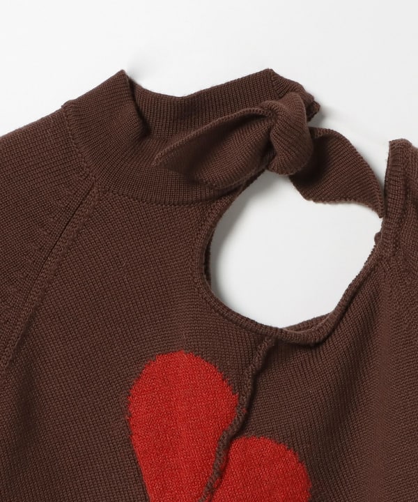 Ray BEAMS（レイ ビームス）MARCO RAMBALDI / Heart Sweater（トップス ニット・セーター）通販｜BEAMS