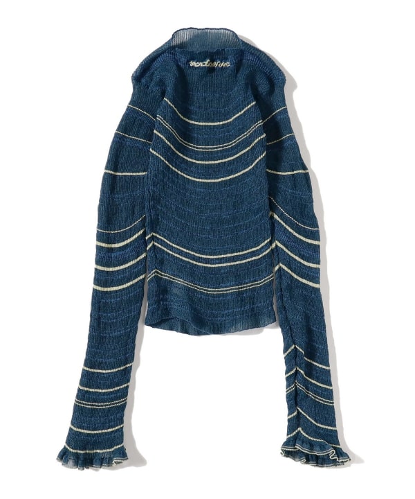 Ray BEAMS（レイ ビームス）Nadia Wire / Sheer Stripe Jumper（トップス ニット・セーター）通販｜BEAMS