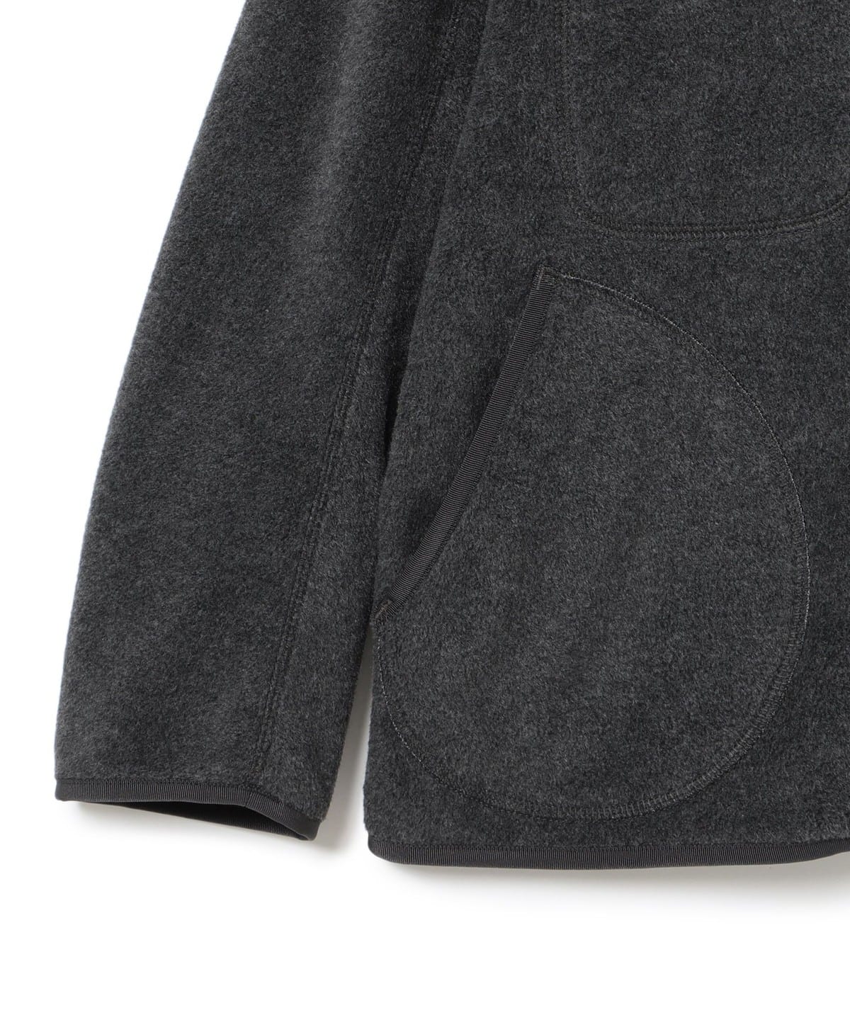 Ray BEAMS DANTON / 女裝 無領 刷毛 外套（外套 其他外套）網購｜BEAMS