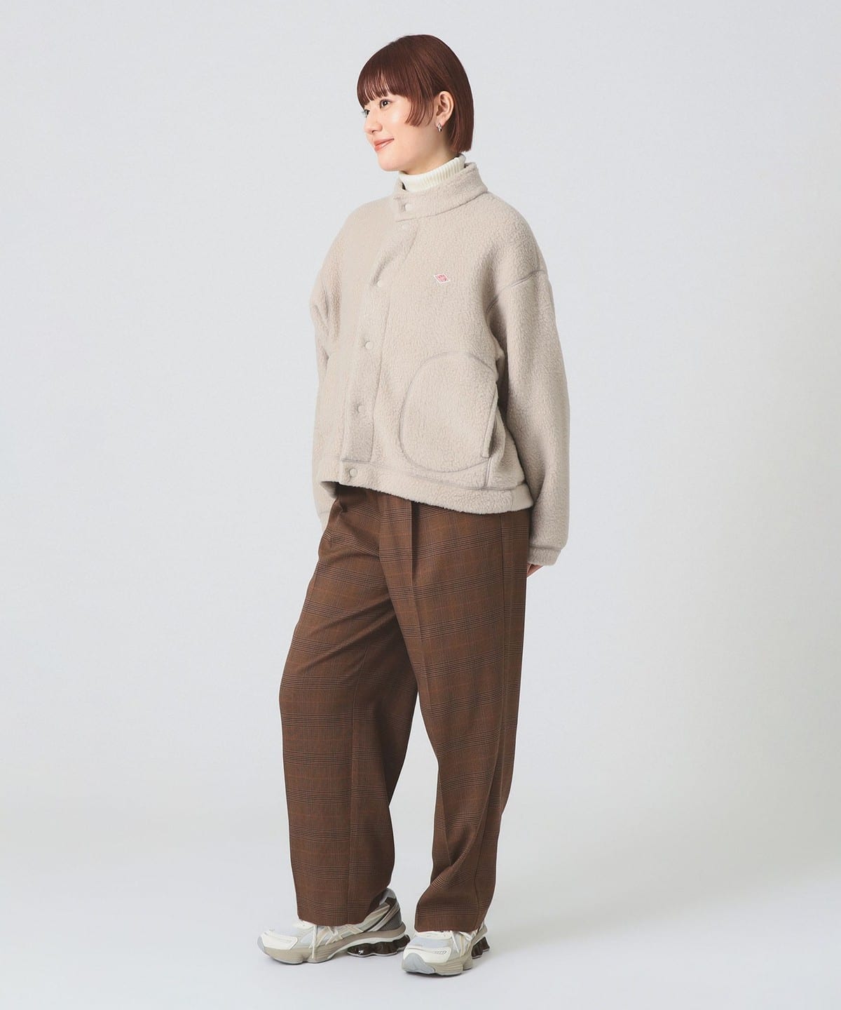 Ray BEAMS（レイ ビームス）DANTON / ボア フリース ジャケット（ブルゾン ブルゾン）通販｜BEAMS