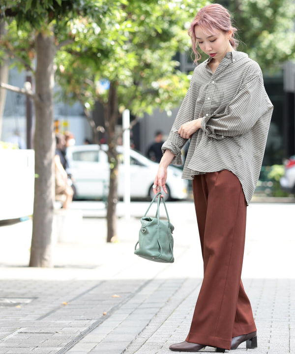 Ray BEAMS Ray BEAMS [Outlet] Ray BEAMS / Surge Wide Straight Pants ...