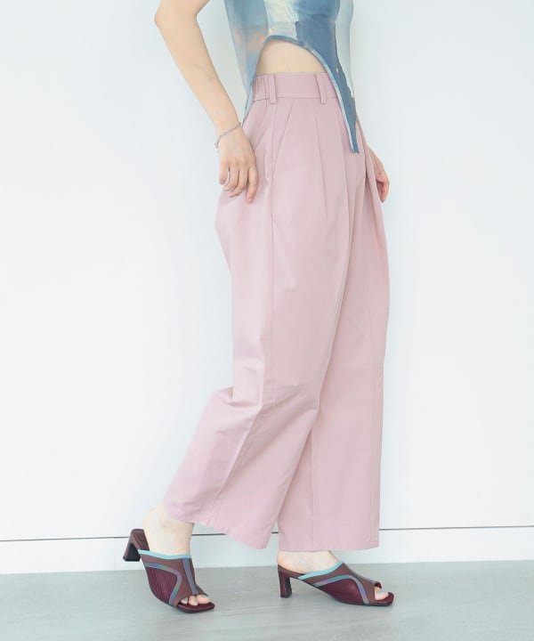 Ray BEAMS Ray BEAMS Ray BEAMS / Tucked Balloon Pants (Pants Casual ...