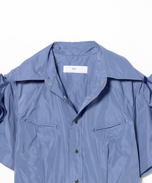 Ray BEAMS Ray BEAMS TOGA PULLA / MEMORY TAFFETA S/S DRESS (Dress Dress ...