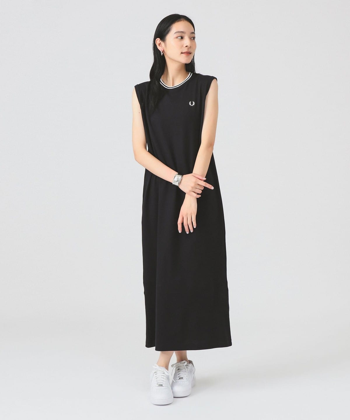 Ray BEAMS RED PERRY / 別注 女裝 衣領滾邊 洋裝（洋裝 細帶・無袖洋裝）網購｜BEAMS