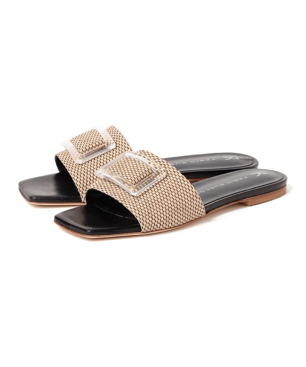 Ray BEAMS（レイ ビームス）FABIO RUSCONI / SIMONETTA ROSSI Rafia（シューズ サンダル）通販｜BEAMS