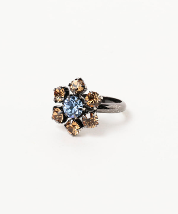 Ray BEAMS [Ray BEAMS] LOTUS PINK / Flower ring set (accessory ring ...