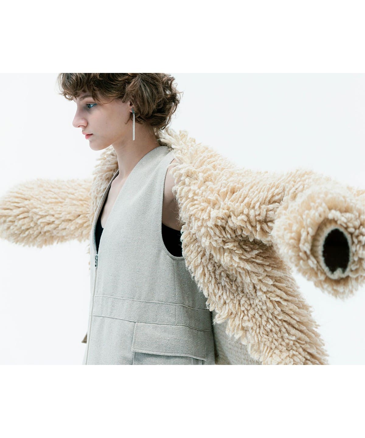 Ray BEAMS（レイ ビームス）Saskia Diez / FLUID SHORT PIERCE（アクセサリー ピアス（両耳用））通販｜BEAMS