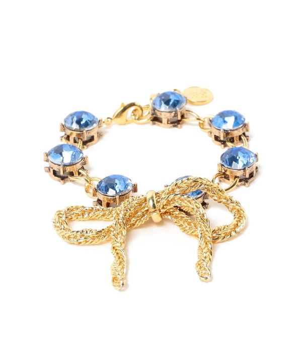Ray BEAMS Ray BEAMS LOTUS PINK / Ribbon Bijou Bracelet (Accessory ...