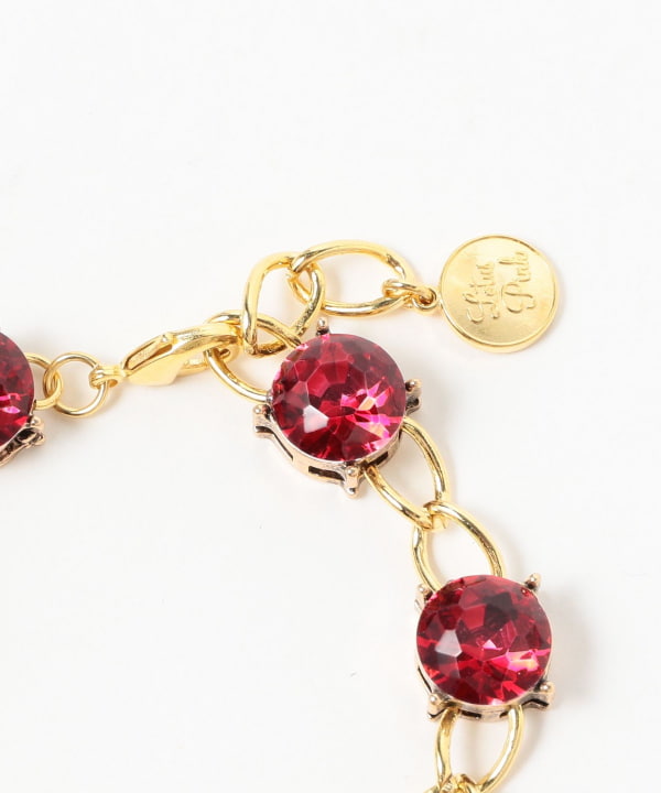 Ray BEAMS Ray BEAMS LOTUS PINK / Ribbon Bijou Bracelet (Accessory ...