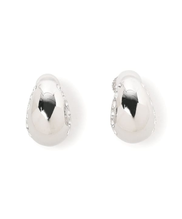 Ray BEAMS Ray BEAMS Ray BEAMS / Line bijou drop earrings (accessory ...